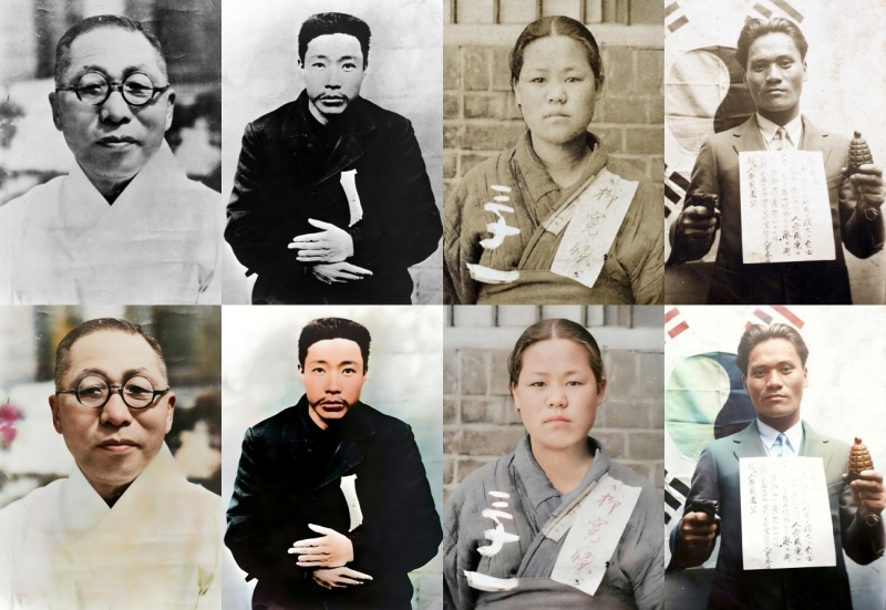 Se proyectarán fotos coloreadas de 15 activistas independentistas en la ...