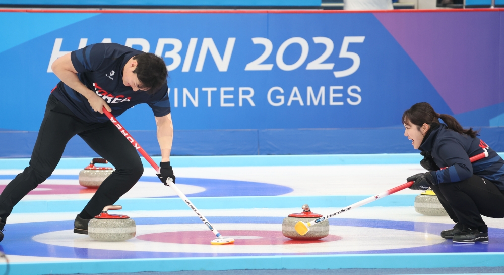 El equipo de dobles mixtos de curling de Corea avanza a semifinales ...